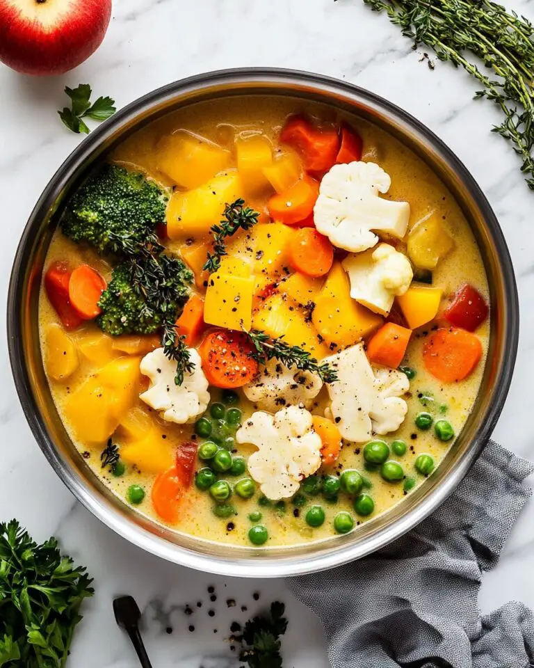 Creamy One-Pot Vegetable Soup