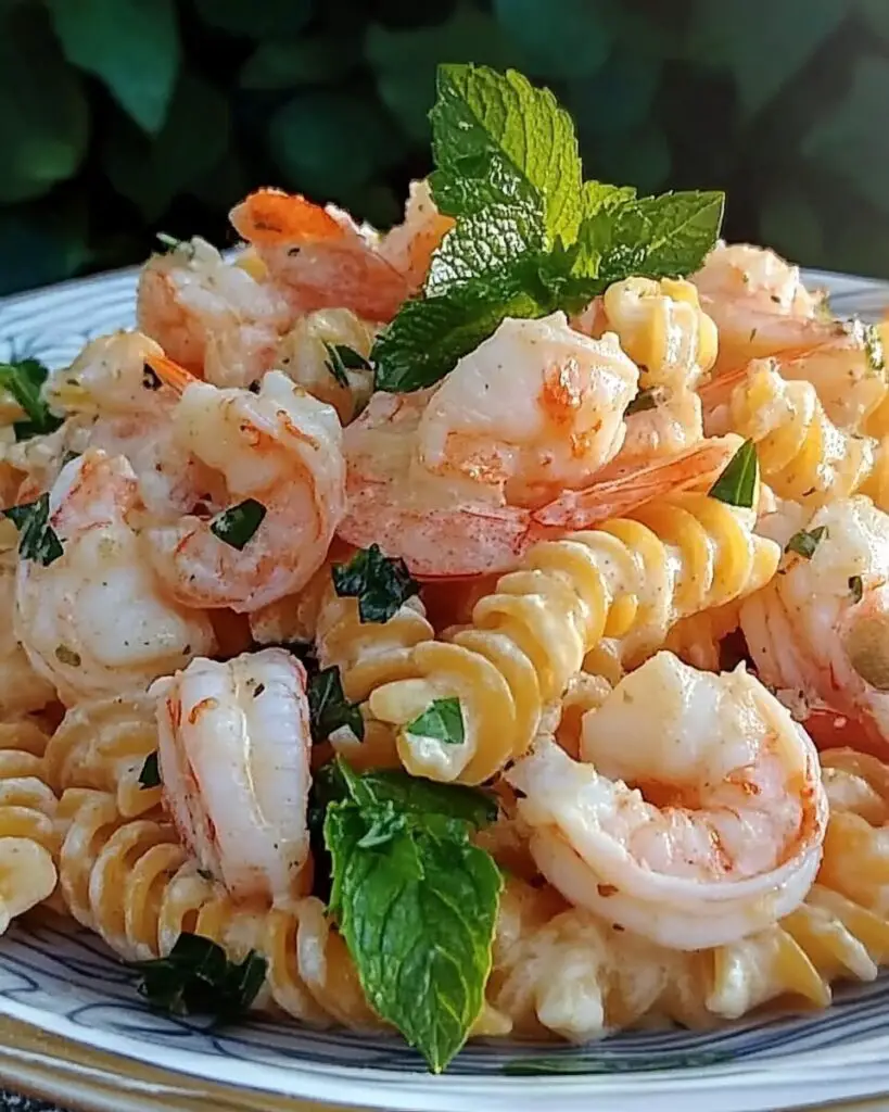 Shrimp and Pasta Shell Salad