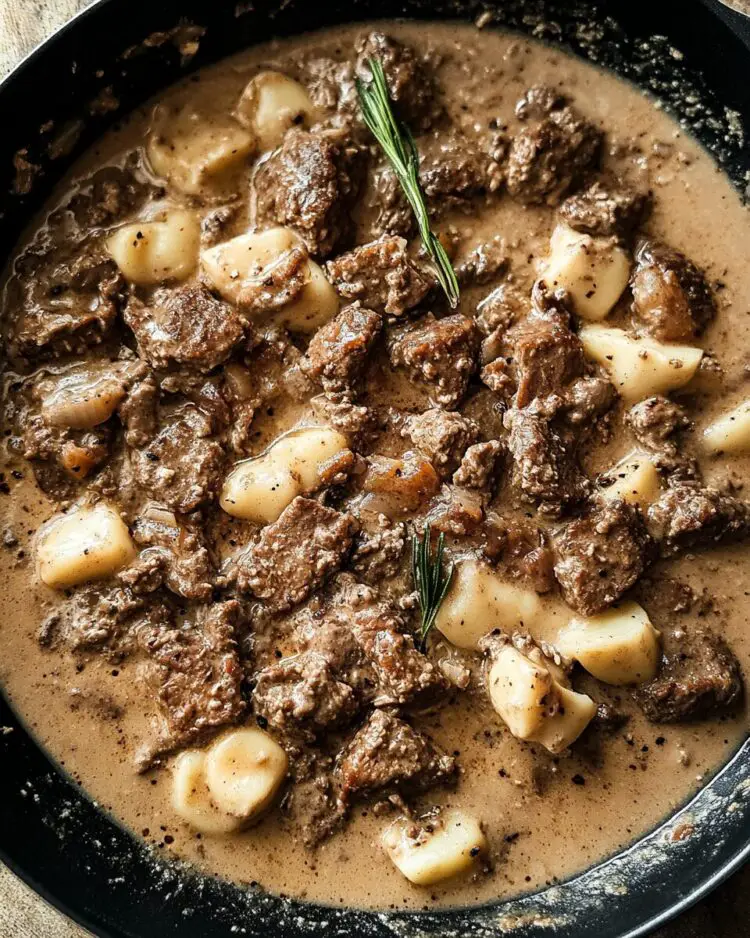 The Ultimate Carnivore Beef Stroganoff