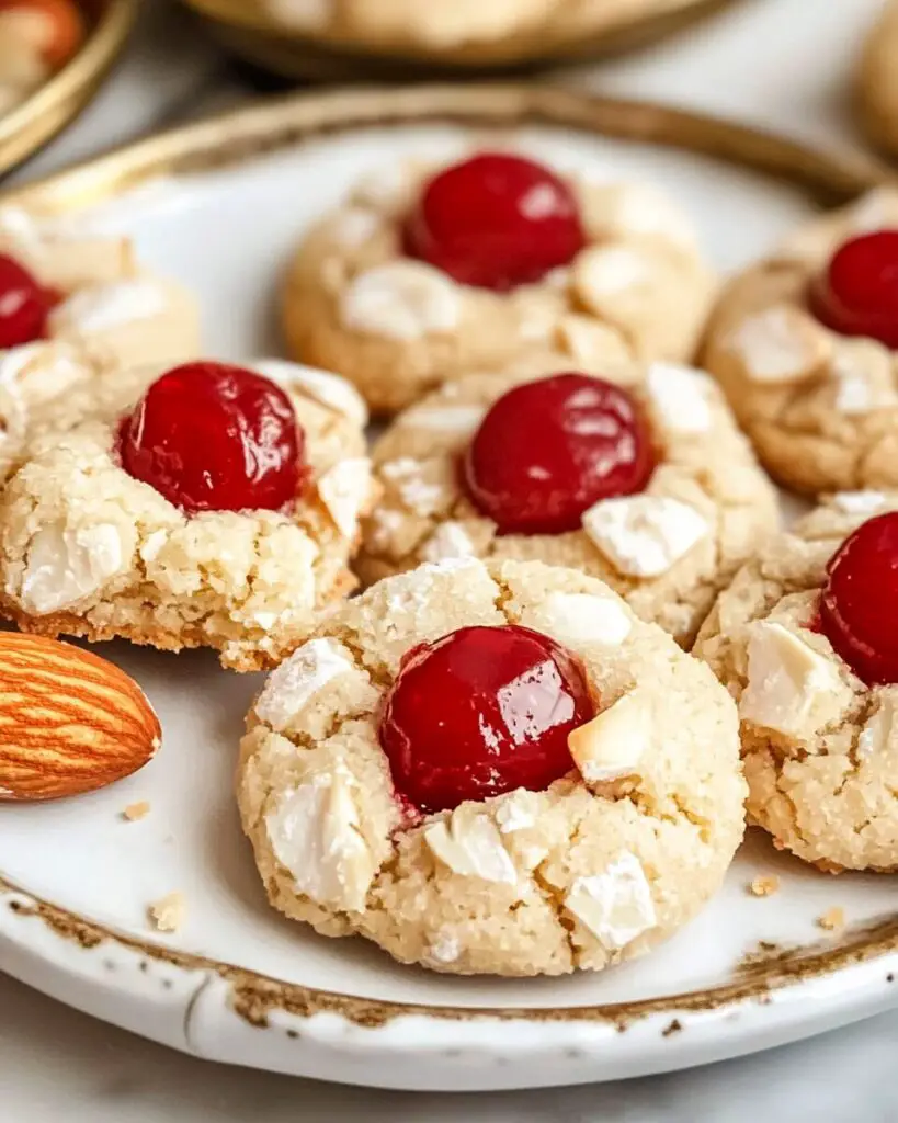 Cherry Almond Cookies