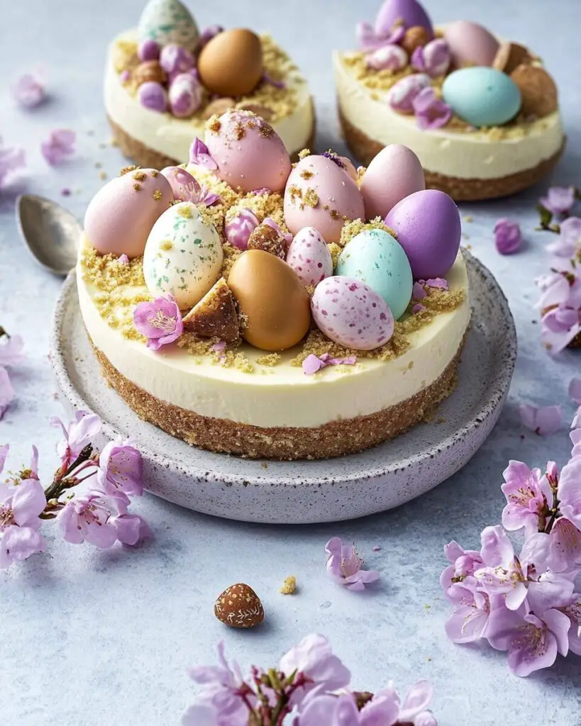Easter Egg Cheesecake
