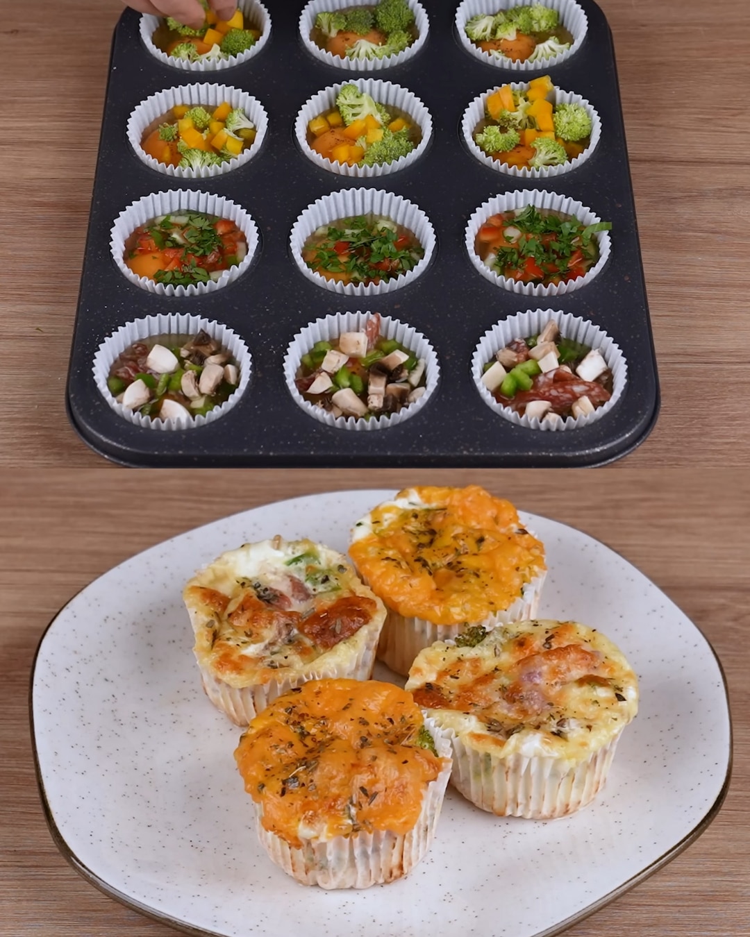 Italian-Style Savory Egg Muffins