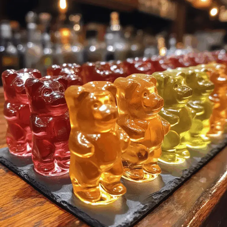 Spicy, Sweet, and Absolutely Addictive Fireball Gummy Bear Shots