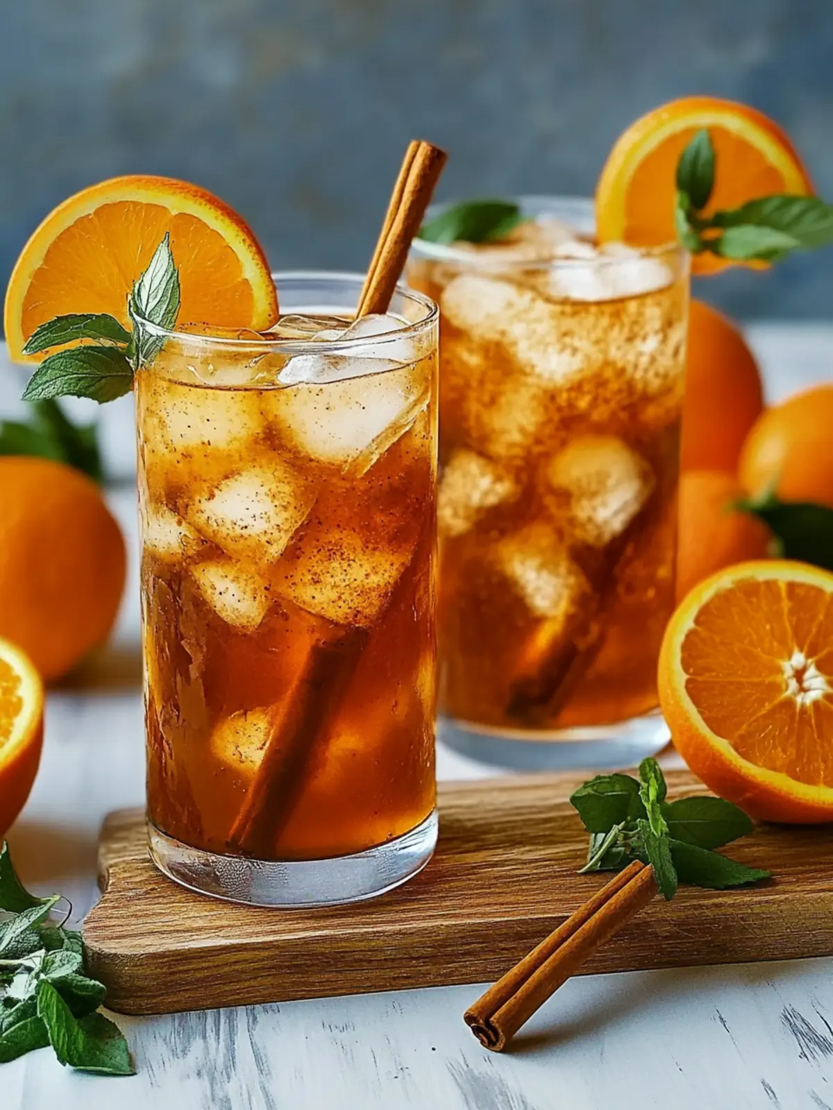 Easy Orange Cinnamon Iced Tea Recipe - A Refreshing Twist