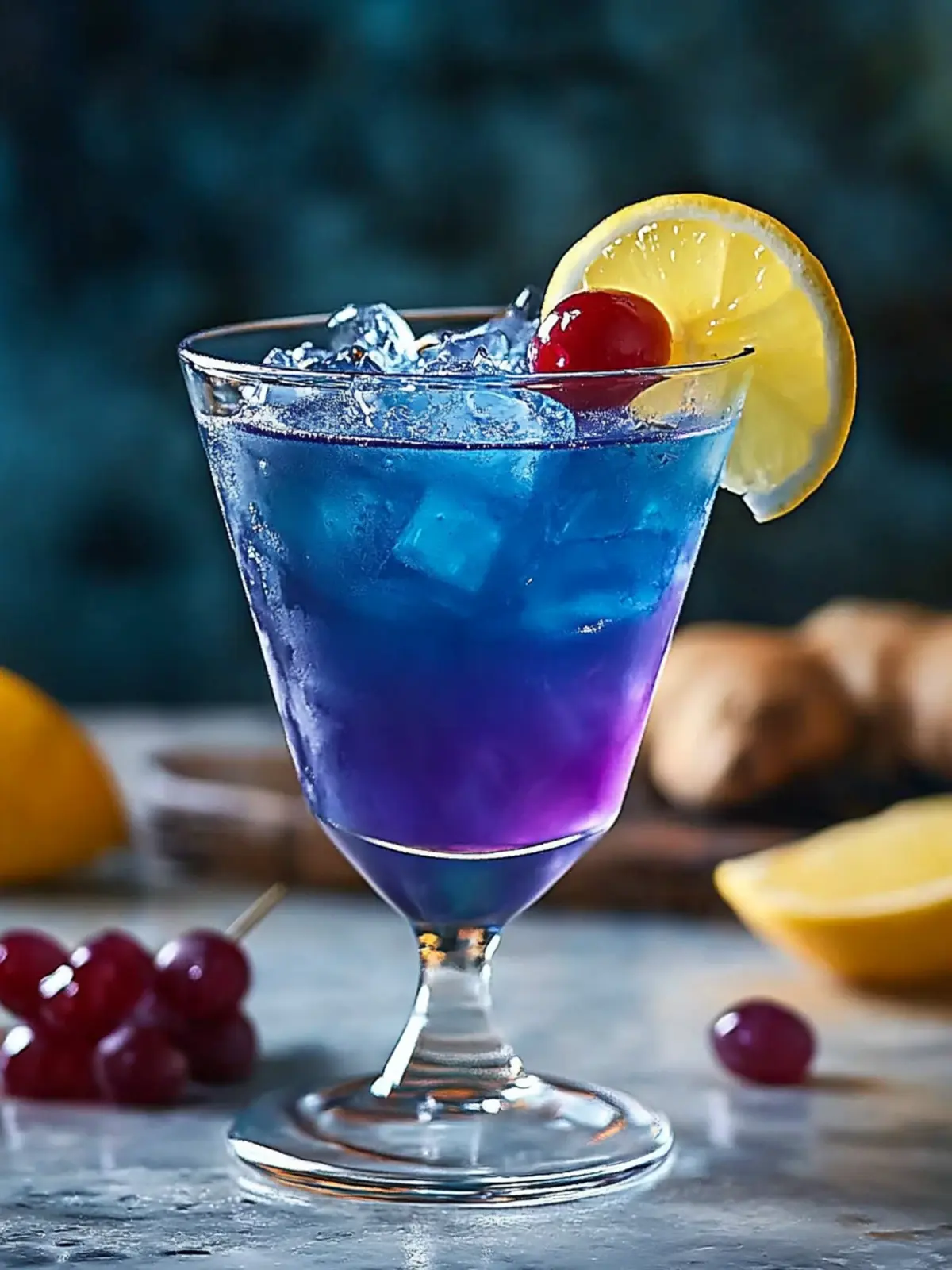 How to Make the Best Purple Rain Cocktail with Blue Curacao
