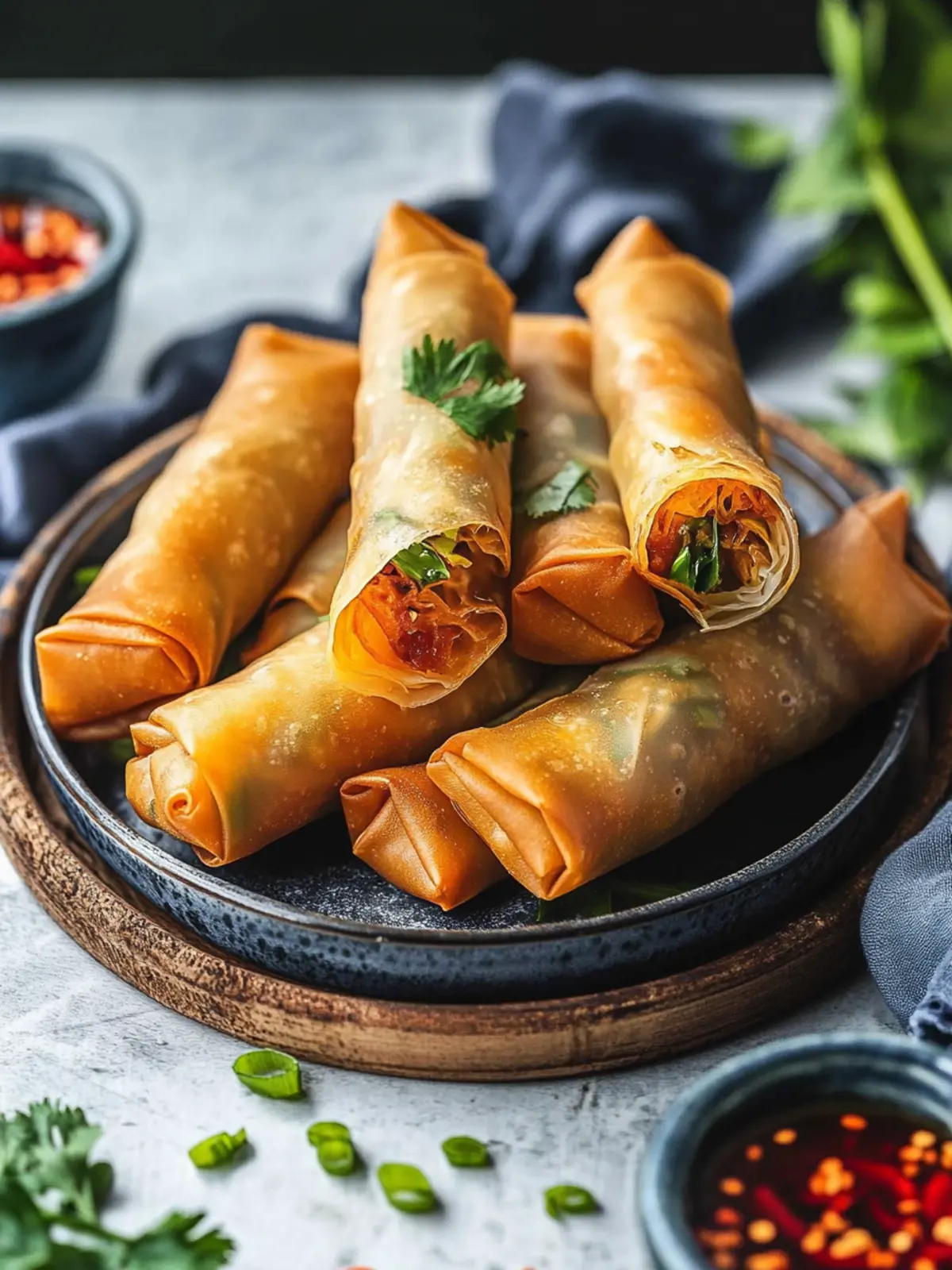 Crispy Chinese Spring Rolls: Easy & Delicious Freezer-Friendly Treats